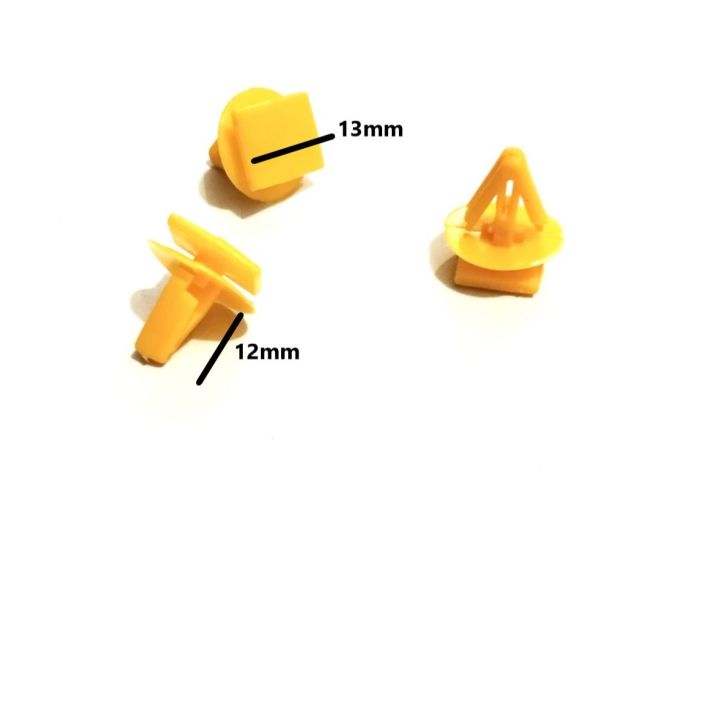Automotive plastic Aposting/shell/Retainer clips 10pcs | Daraz.lk