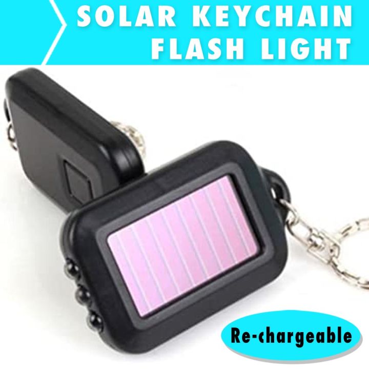 SOLAR KEYCHAIN FLASH LIGHT | Daraz.lk