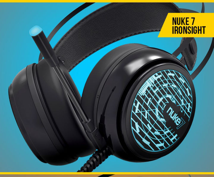 ARMAGGEDDON NUKE 7 IRONSIGHT 7.1 GAMING HEADSET | Daraz.lk