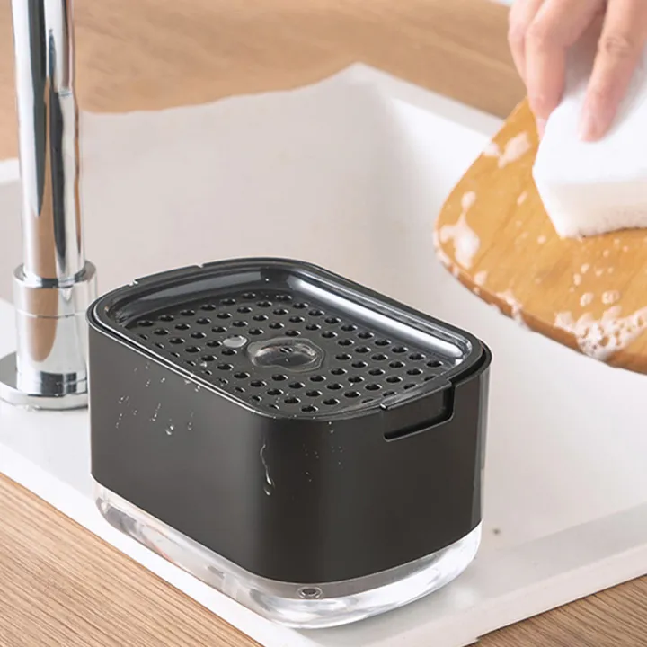 TopZ Store Manual Press Dishwashing Container Double Layer Cleaning ...