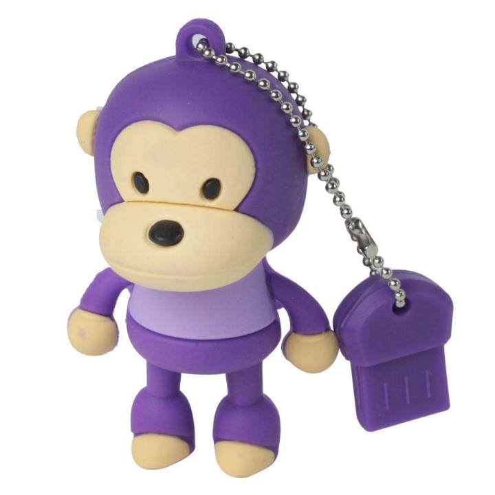 Cute Big Mouth Monkey 4GB Plastic USB Flash DrivePueple | Daraz.lk