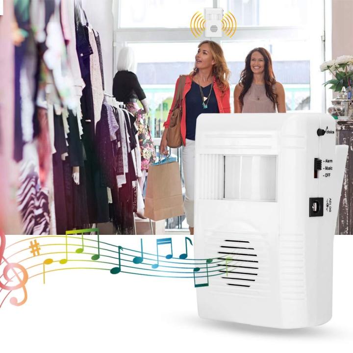 Motion Sensor Doorbell, Business Door Chime Welcome Sensors Store ...