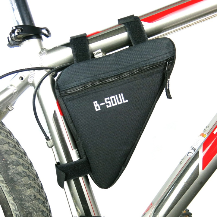 [Black Color] B-SOUL Outdoor Triangle-Shape Waterproof Bag Storage ...