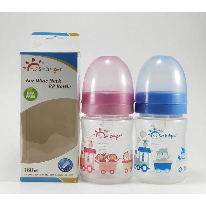 Sun Delight Wide Neck Bottle 160ml | Daraz.lk