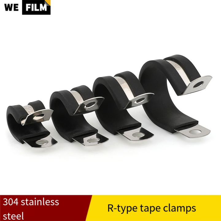 5 Pcs Wiring Flexible Hose Clamps Pipe Installation Fixing Brackets R ...