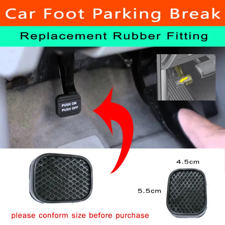 Rubber Foot Pedal Covers Paring Brake for Auto Cars & Motorcycle Break ...