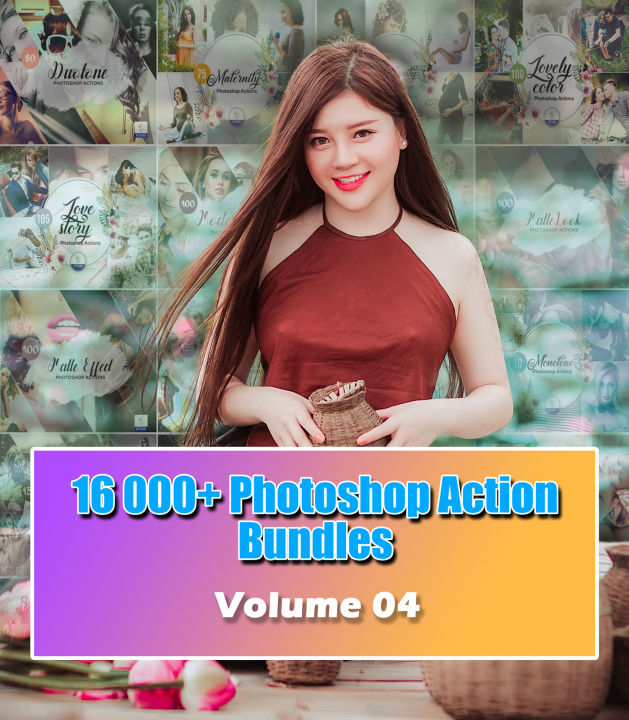 16 000+ Photoshop Action Bundles Volume 04 | Daraz.lk
