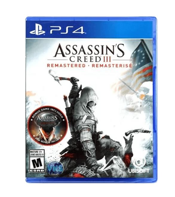 Assassin’ s Creed III Remastered - PS4 GAME | Daraz.lk