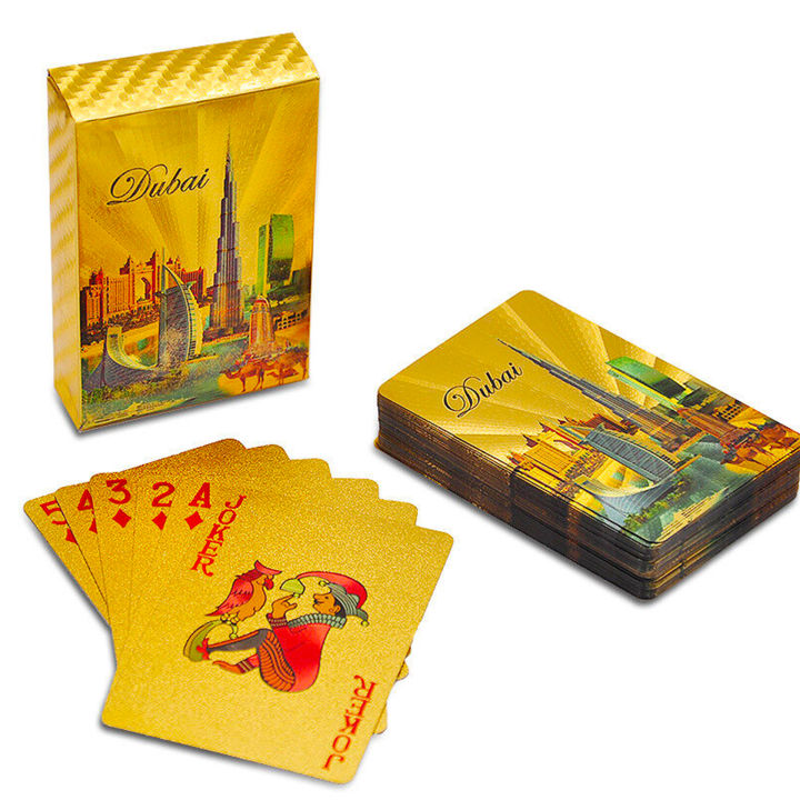 High Quality Plastic Poker Cards - 54 Cards with Box - 100% Plastic ...