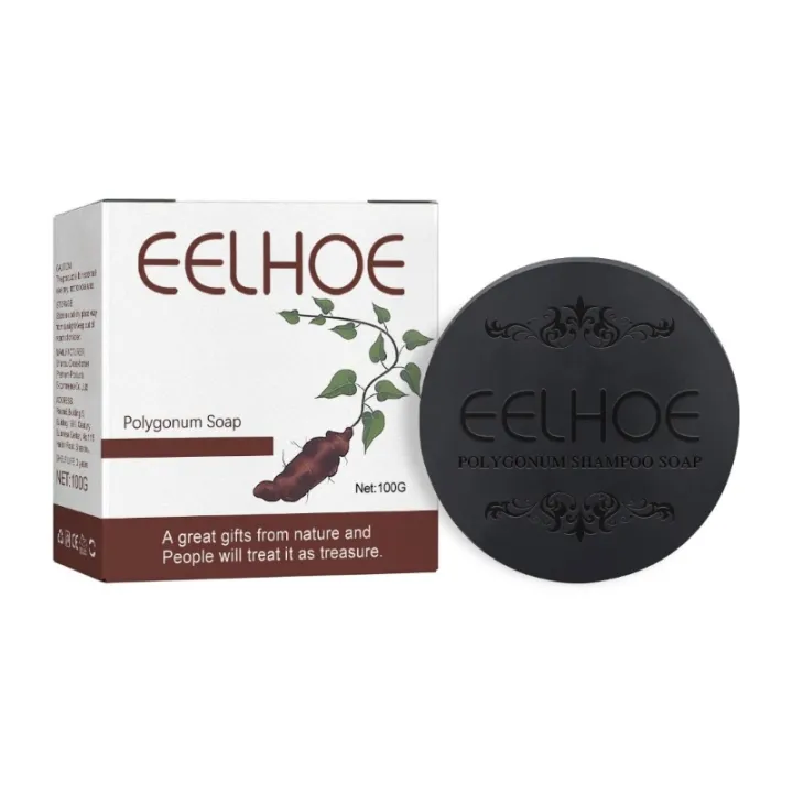 Polygonum Essence Shampoo Bar Hair Growth Shampoo Soap Anti-Hair Loss ...