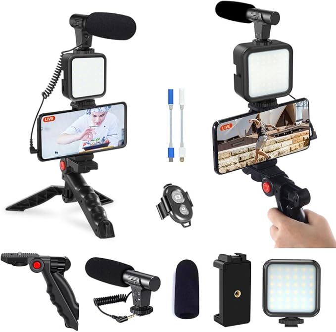 All-in-One Vlogging Kit for iPhone & Android – Smartphone Video ...