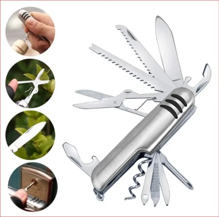1 in 1 Pocket Steel Swiss Army Knife | Daraz.lk