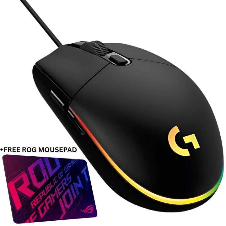 Logitech G102 Light sync RGB Wired Gaming Mouse | 6 Programmable ...