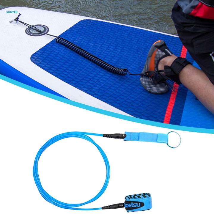 Surfboard Leash Portable Adjustable Leg Foot Rope Stay on Board Safety ...