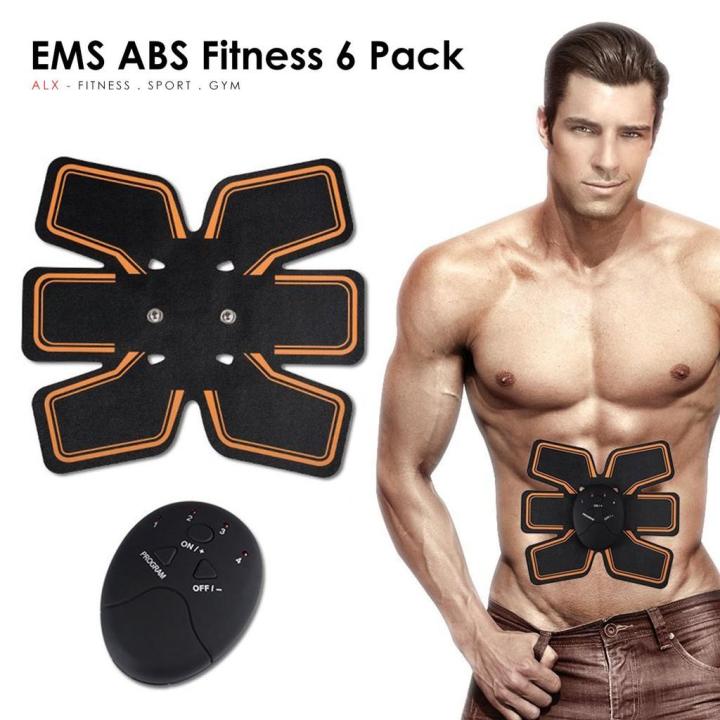 6 Pack ABS Stimulator Wireless Abdominal and Muscle Exerciser Training ...
