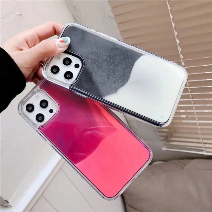 HOT Luminous quicksand phone case for iPhone 11 12 13 14 Pro Max 15 ...