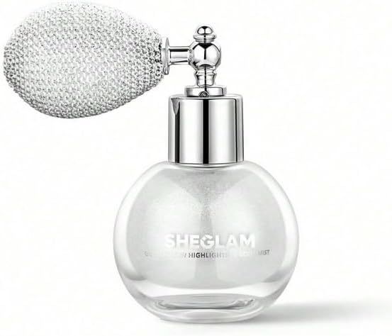 SHEGLAM Go Go Glow Highlighting Body Mist-Frosted Opal Body Glitter ...
