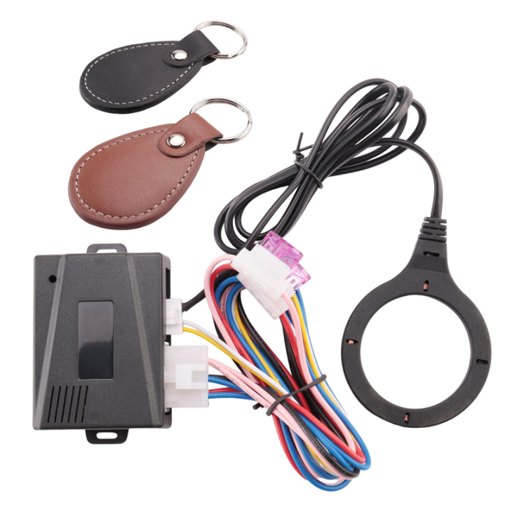 Smart Car Engine Push Start Stop Button Rfid Lock Ignition Keyless ...
