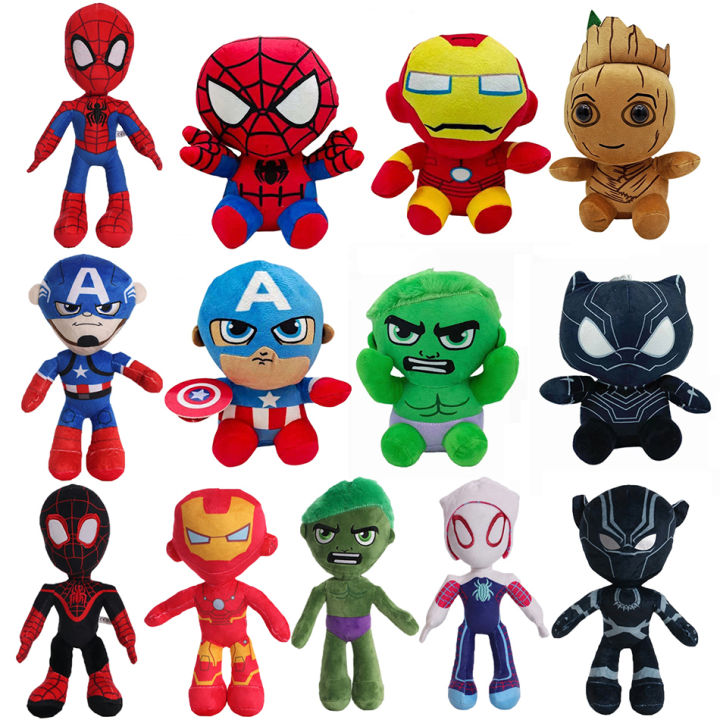 20-32cm Man Spidermaned Plush Toys Movie Dolls Marvel Avengers Soft ...