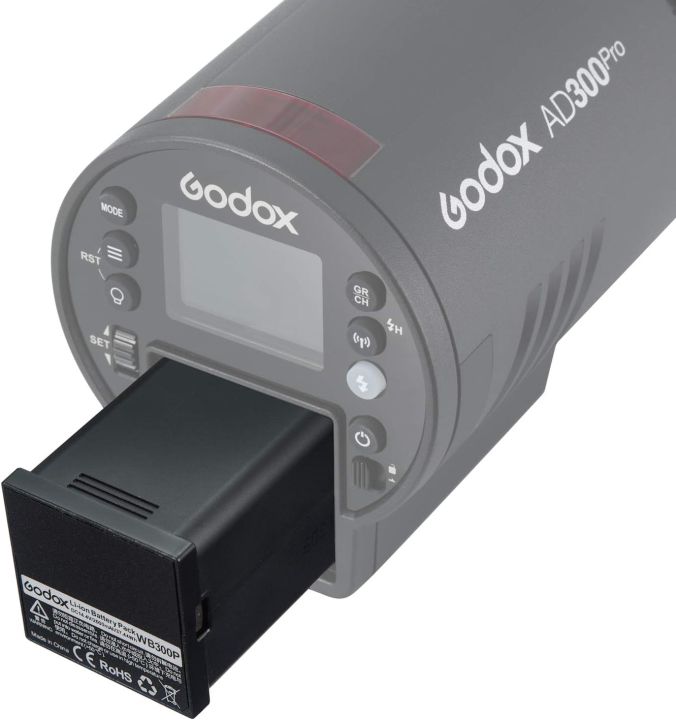 GODOX WB300P Lithium Battery Pack For AD300 Pro AD200 Pro AD200 AD100 ...