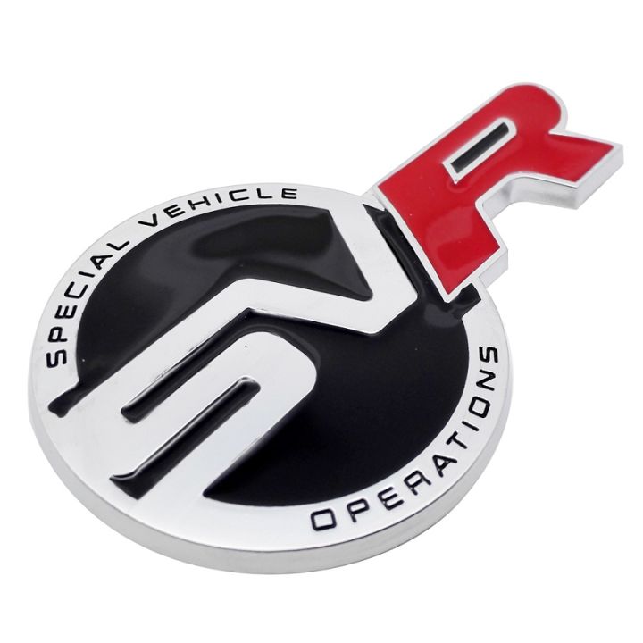 For SVR Logo Car Styling 3D Emblem Badge Decal Auto Sticker For Jauguar ...