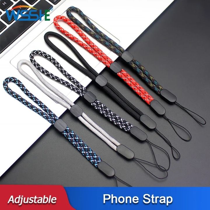 Adjustable Mobile Phone Wrist Straps Hand Lanyard For iPhone XS 8 ...