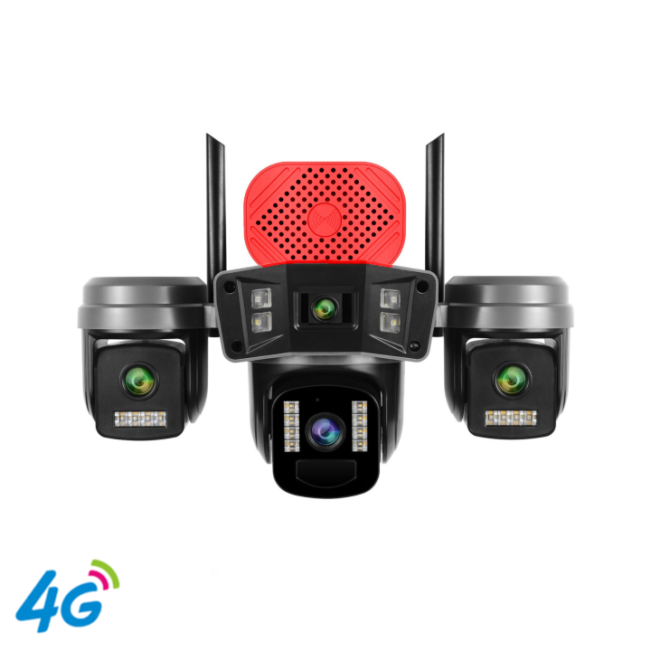 4G 4 LENS 12MP OUTDOOR COLOR VISION CCTV CAMERA(Code:1024) | Daraz.lk