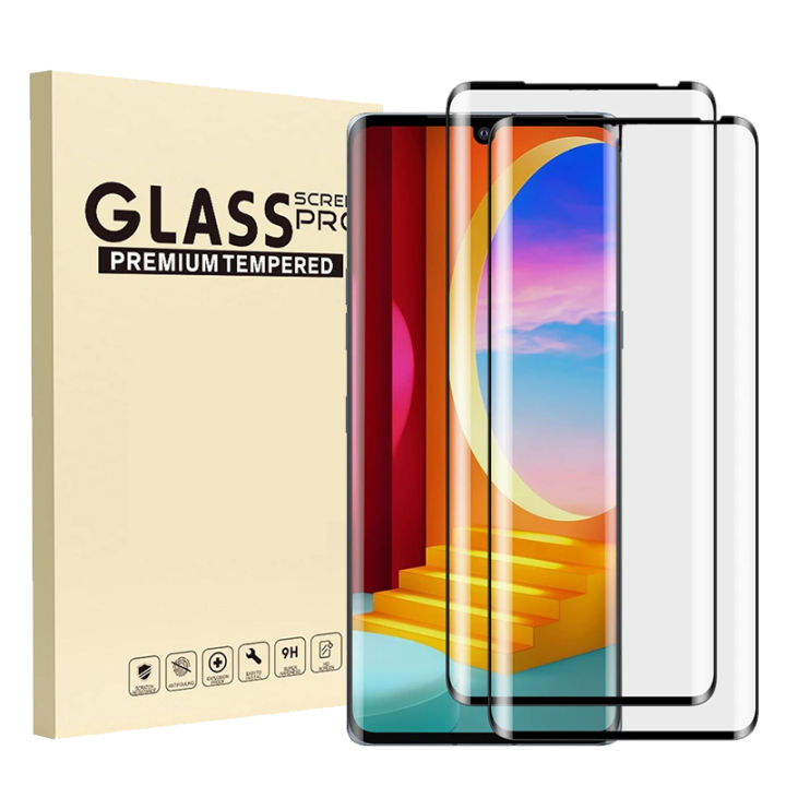 2 Pack For LG Velvet 5G Tempered Glass Screen Protectors Ultra Thin ...