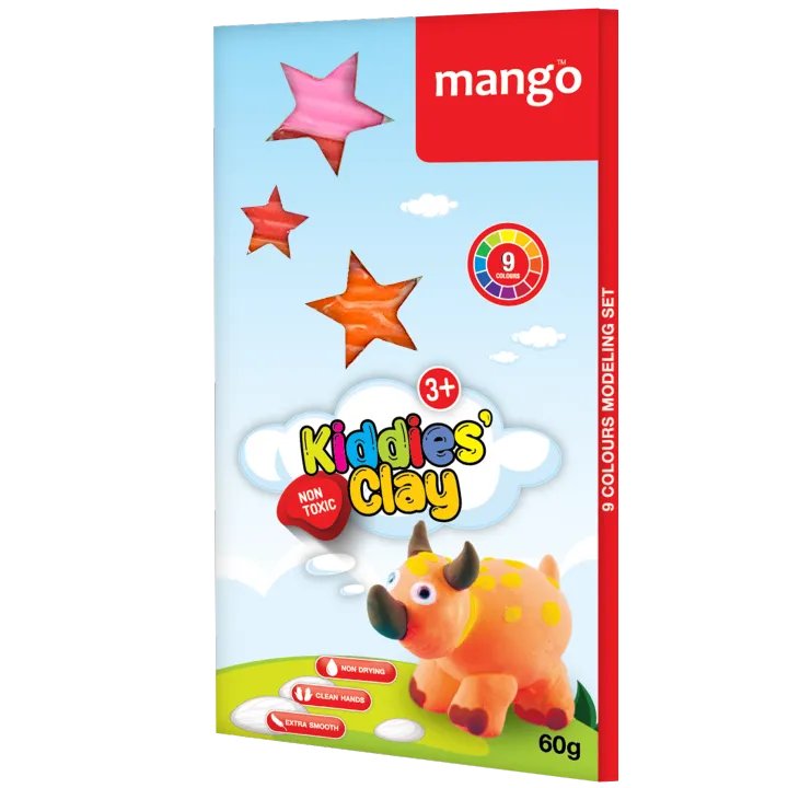 Kidz Clay 9 Colors 60G Pack | Daraz.lk