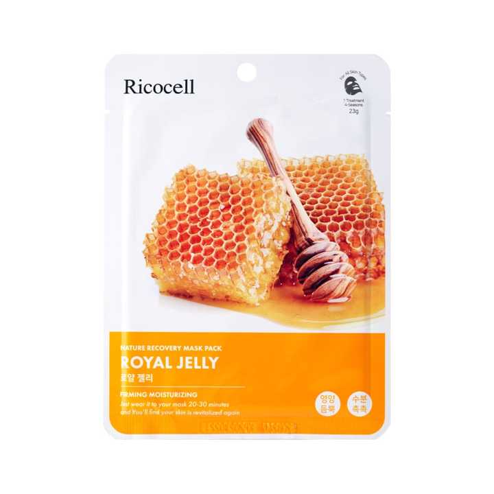 Ricocell Korean Facial Mask Sheet Moisture Essence Face Mask Sheet Skin ...