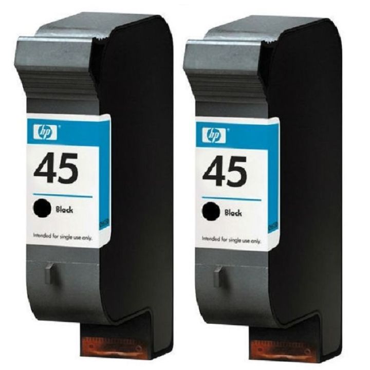 HP 45 Black Ink Cartridge Twin Pack - 51645A | Daraz.lk