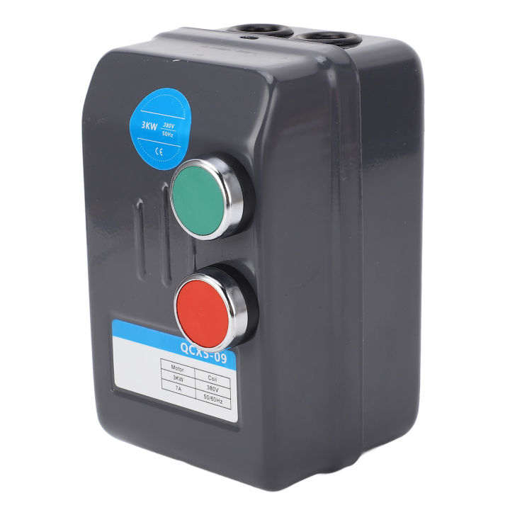 Electric Motor Switch Stable Performance 380V 5.4-7.2A Iron 3 Phase ...