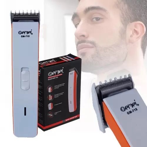 Gemei Rechargeable Fessional Beard Hair Trimmer With 3Pin Plug | Daraz.lk