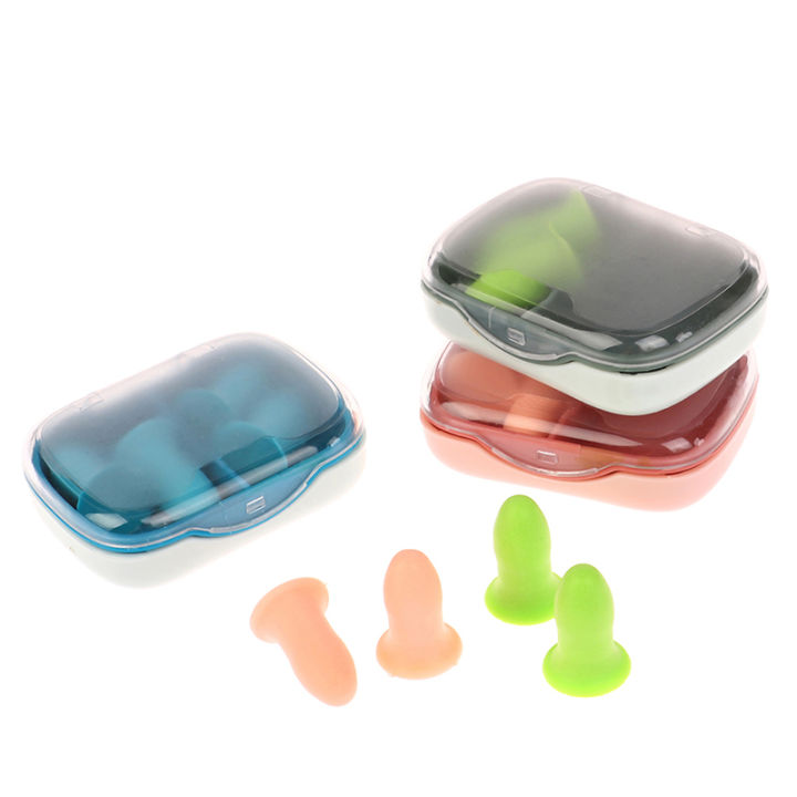 Ear Protector Anti Safety Waterproof Sleep Study Travel Earbuds Noise ...