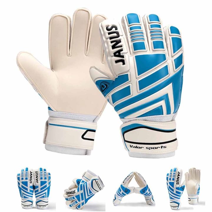 Easy To Wear Finger Protection Goalie Gloves Non-Slip Colorful Latex ...