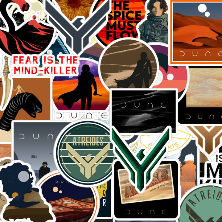 20pcs Dune Stickers Hero's Journey Stickers for Laptop Scrapbook ...