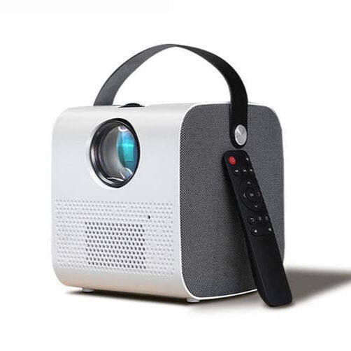 Android Version Q3PRO Portable Smart Mini Projector home projector home cinema 4K 3D Ultra Full ...