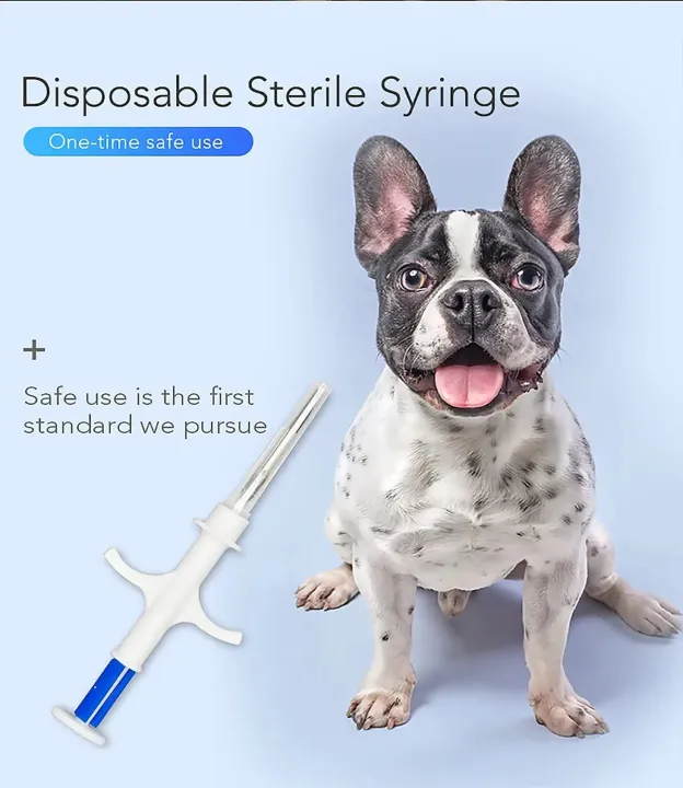 RFID Animal Microchip Pet ID Pet Dog Injection Bioglass Chip Hypodermic ...