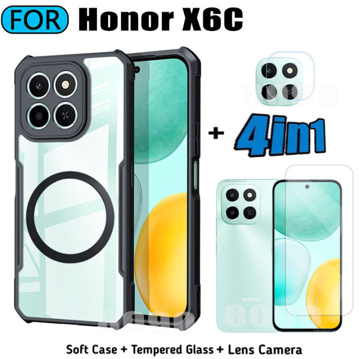 3 in 1 Honor X6C Acrylic Phone Case For Honor X6B X7C X7B X8C X8B ...
