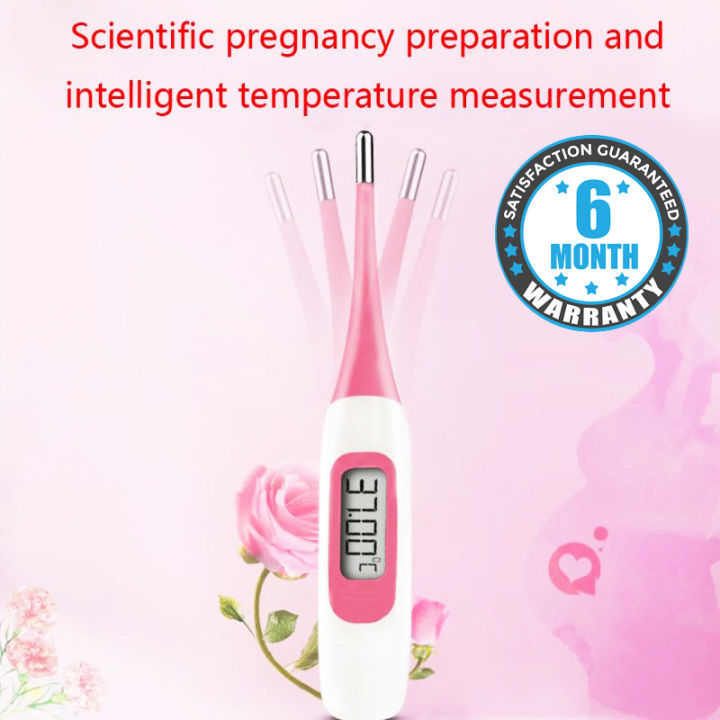 Ovulation Digital Thermometer - Basal Body Temperature Thermometer (BBT ...
