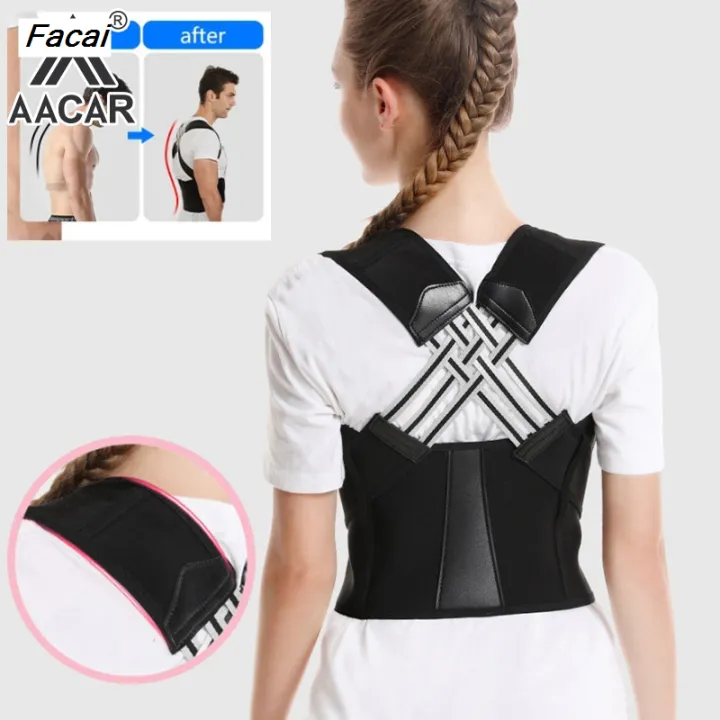 Facai Shoulder Back Posture Correction Reinforced Belt Lumbar Posture ...