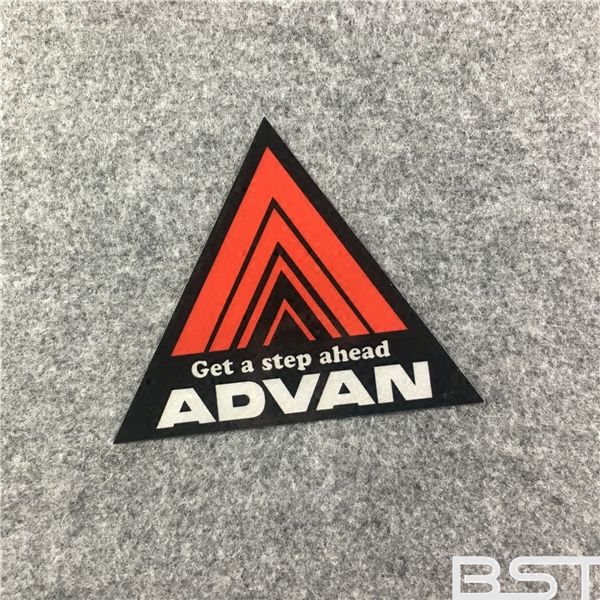 Advan Reflective Triangle Wheel Hub Fuel Tank Cap Sticker | Daraz.lk