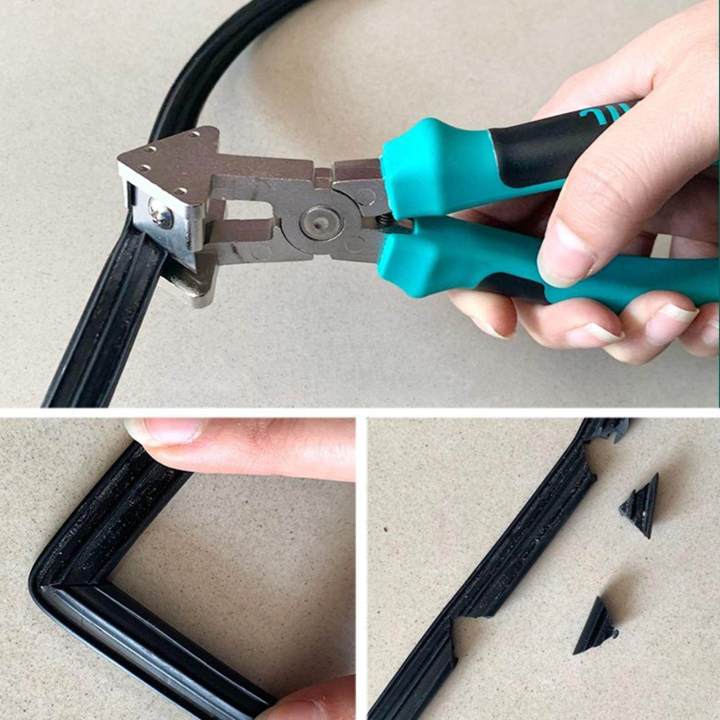 Right Angle Plier Sealing Strip Plier Heavy Duty Rubber Strip Scissors ...