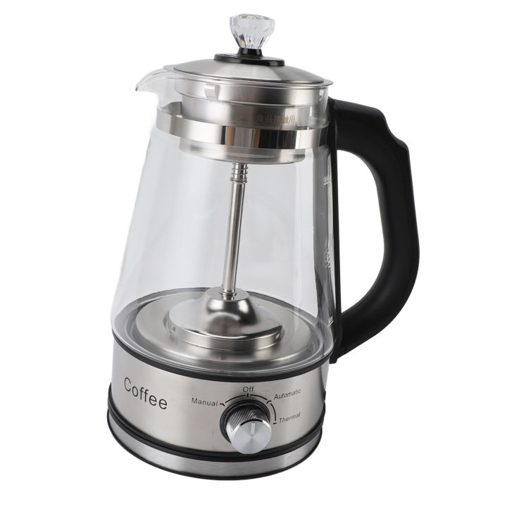 Electric Tea Maker Easy Cleaning Removable Infuser 4 Gears Button ...