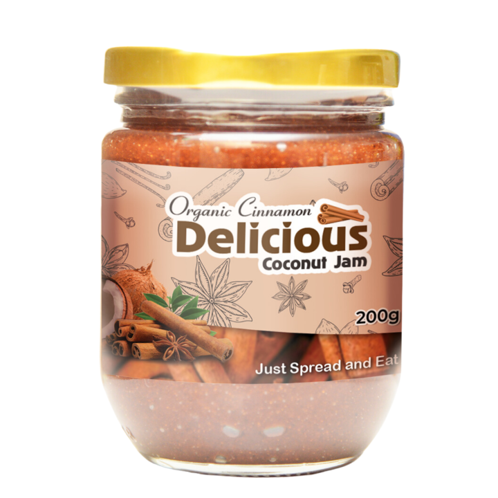 Organic Cinnamon Delicious Coconut Jam - 200g | Daraz.lk