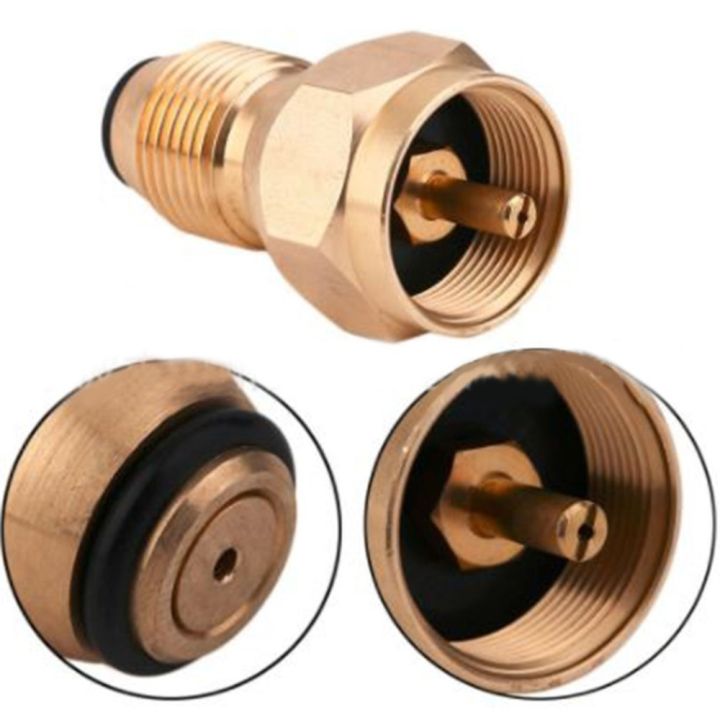 【New】Propane Refill Adapter Lp Gas 1 Lb Cylinder Tank Coupler Heater ...