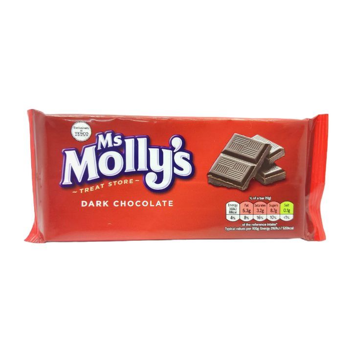 Ms Molly's Dark Chocolate Bar | Daraz.lk