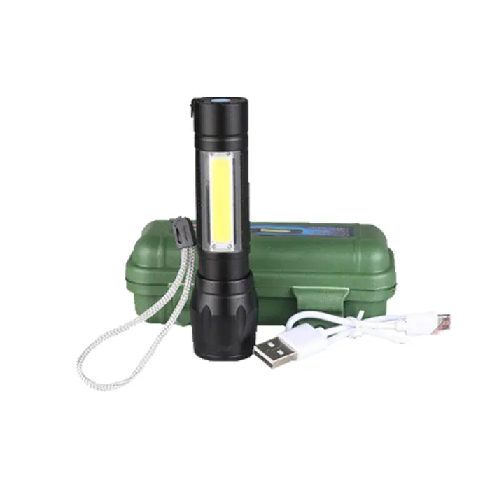 USB Charge Mini Torch Light | Daraz.lk
