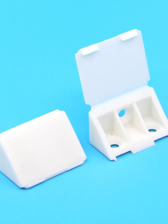 10pcs Nylon plastic corner bracket furniture 90 degree right Angle ...