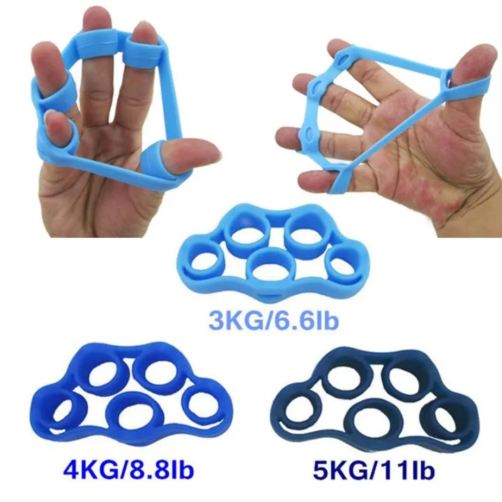 1pcs Finger Resistance Bands Finger Gripping Exerciser Strengthen ...